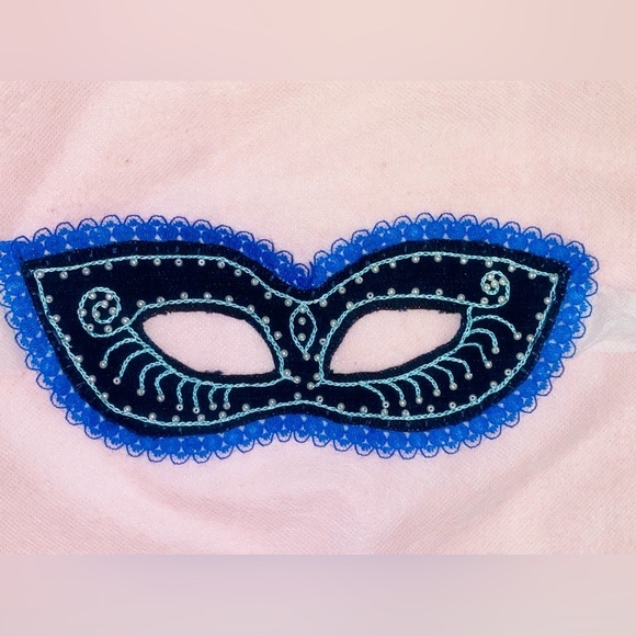 Handmade | Art | Blue And Black Masquerade Mask Handmade By Me | Poshmark
